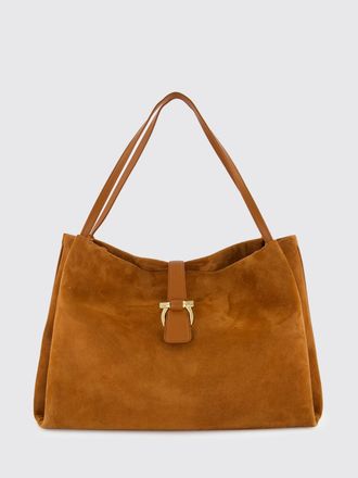 Ferragamo Sac Port&eacute; &eacute;paule Femme couleur Beige