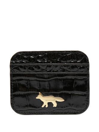 Maison Kitsuné porte-cartes Edie - Noir