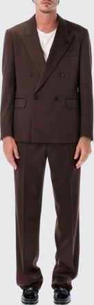 Lardini Costume crois&eacute; en pure laine vierge &agrave; la coupe regular