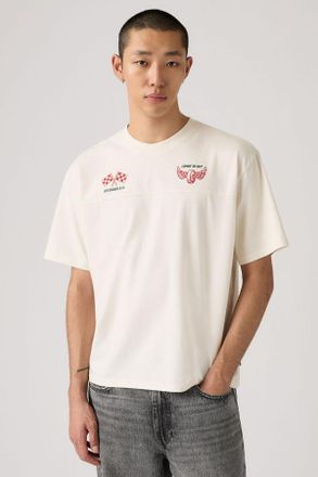Levi's Lockwood Practice Tee - Homme - Blanc / Hot Delivey Egret - 2XL