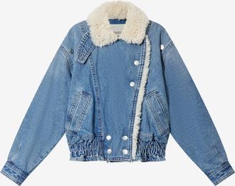 Isabel Marant Veste Valineo En Denim - Femme - Bleu - Taille34 - Isabel Marant