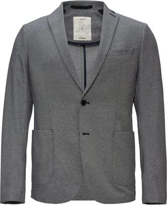 s.Oliver Herren, Jacken, Blau, LGr&ouml;&szlig;e