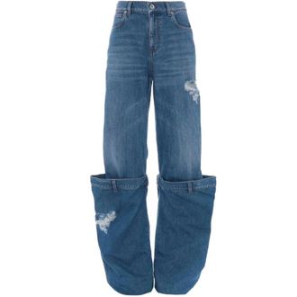 J.W.Anderson Femme, Jeans, Bleu, Taille: W25 Jean Denim Bucket