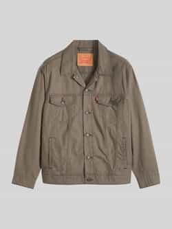Levi's Relaxed Fit Jacke aus Baumwoll-Leinen-Mix von Levis