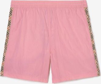 Burberry Short de bain avec Check, Size: XXXL