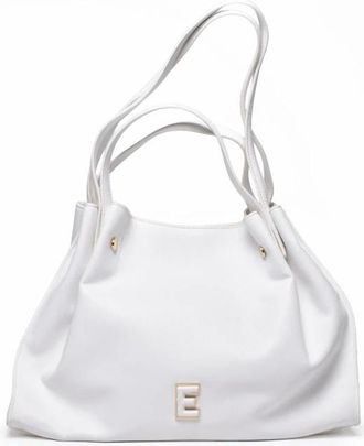 Ermanno Scervino Femme, Sacs, Blanc, Taille: ONE Size Tote Teresa