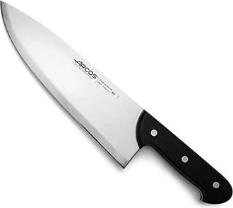 Arcos Fleischermesser Professionell - Edelstahlklinge NITRUM 275 mm - Robuster POM-Griff - Präziser, Langlebiger Schnitt - Universal Serie