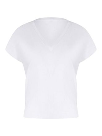 Dondup Pull Col Rond - Blanc