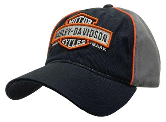 Harley-Davidson Harley-Davidson Mens Nostalgic Bar & Shield Baseball Cap BC31380