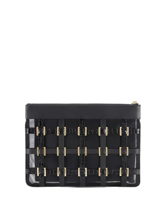 Elisabetta Franchi Clutch - Schwarz