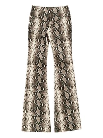Duran Lantink Hose mit Schlangen-Effekt - Nude