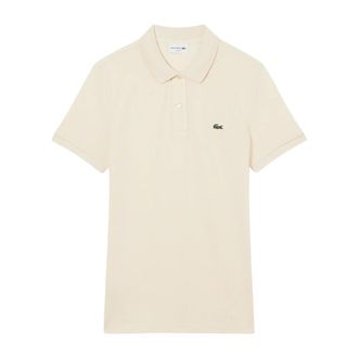 Lacoste Homme, Tops, Beige, Taille: L Polo Slim Fit en Petit Piqu&eacute;