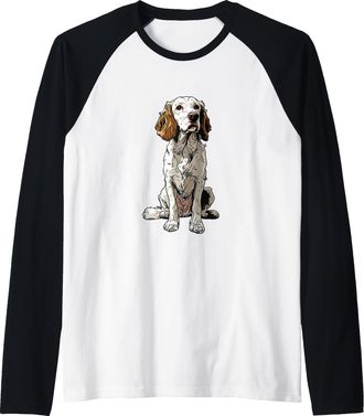 Whyitsme Design Englischer Setter Hund Illustration Raglan