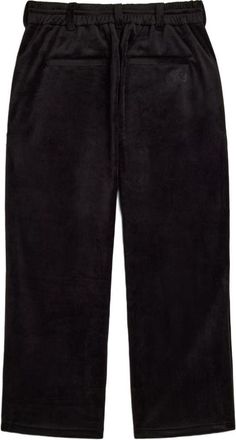 Yohji Yamamoto Velvet Trousers - Black