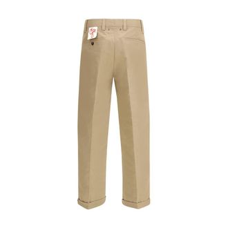 Golden Goose Mens Cotton Chino Beige Polyester