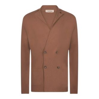Gran Sasso Homme, Vestes, Brun, Taille: L Giacca Doppiopetto Modello 57192
