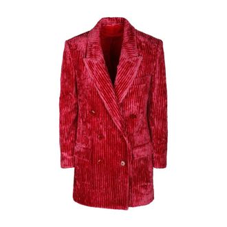 Isabel Marant Raspberry Velvet Effect Jacket - - Jackets - Damen - Rosa - S