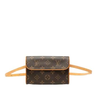 Louis Vuitton Pre-owned Pochette Florentine - Femme - Pre-owned - Brun - Taille: ONE Size