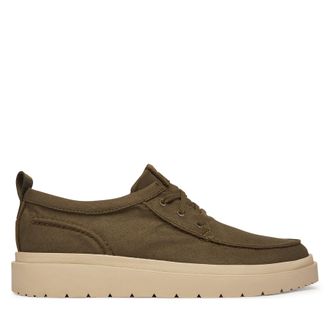 Clarks Halbschuhe Clarks Polden Moc 26186615 Gr&uuml;n