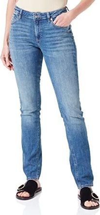 s.Oliver Q/S by s.Oliver Pantalon en Jean Long, Bleu, 34 W/36 L Femme