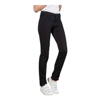 M.A.C Dream Jeans Straight-Leg Schwarz Waschung - - Jeans - Damen - Schwarzk - XL