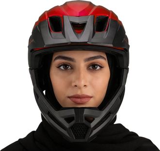 Generic Motorradhelm - Gr&ouml;&szlig;enverstellbar, Robust, Mit Abnehmbarer Schale Und Kinnschutz, Deckt Die Gesamte Vorderseite des Fahrzeugs Ab | Langlebiger, Sto&szlig;fes