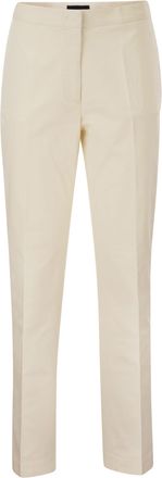 Fabiana Filippi Pantalon en gabardine avec d&eacute;tail diamant