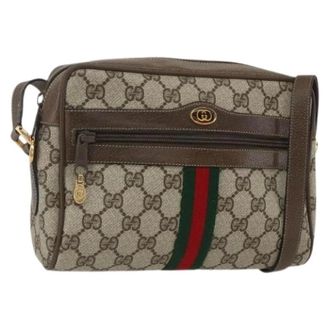 Gucci Sac bandouli&egrave;re vintage Pre-owned - Femme - Pre-owned - Beige - Taille: ONE Size