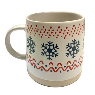 Puckator Mug en gr&egrave;s - Flocon de Neige