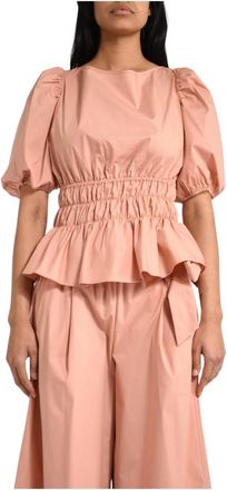 Pinko Pinko, Femme, Blouses et Chemises, Rose, Taille: 36 FR Joandra Top