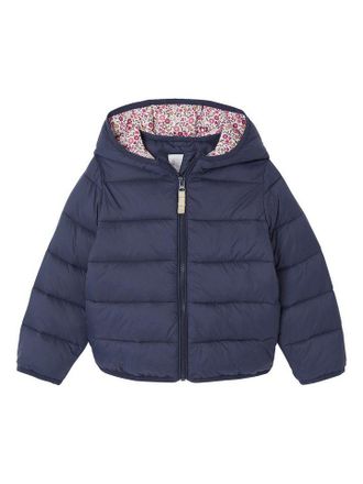 Vertbaudet Steppjacke M&auml;dchen Light-Steppjacke mit Kapuze, Recycling-Polyester