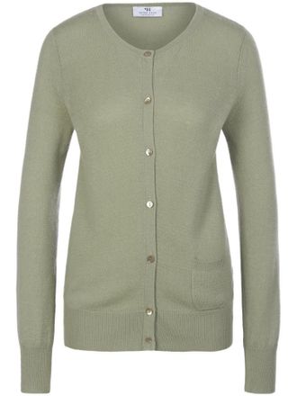 Peter Hahn Strickjacke aus 100% Premium-Kaschmir Peter Hahn gr&uuml;n