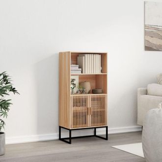 vidaXL Buffet haut 60x35x125 cm bois ding&eacute;nierie Vidaxl