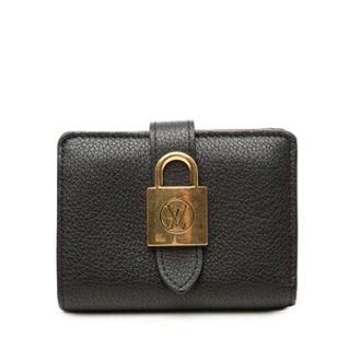 Louis Vuitton Portefeuille Bifold Vintage Cuir Pre-owned - Femme - Pre-owned - Noir - Taille: ONE Size