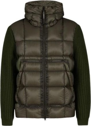 C.P. Company C.p. Company, Homme, Vestes, Vert, Taille: 4XL Goggle Crew Knit