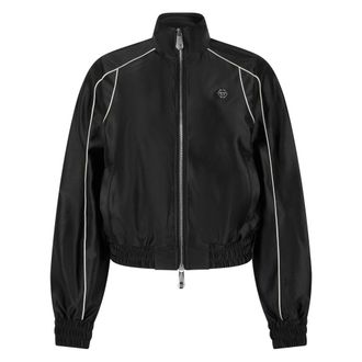 Philipp Plein Femme, Vestes, Noir, Taille: 44 FR Veste de jogging