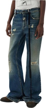 Ann Demeulemeester Femme, Jeans, Bleu, Taille: W27 Toos Jeans