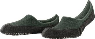 Falke Cosyshoe Invisible M Hp laine picots sur la semelle 1 paire, Chaussettes Chaussons Homme, Vert Tundra Pine 7117, 41/42 EU