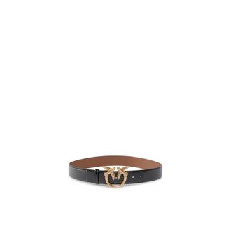 Pinko Pinko, Femme, Accessoires, Noir, Taille: S Bird Buckle Belt