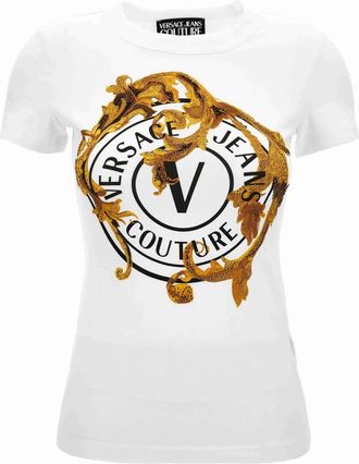 Versace Femme, Tops, Blanc, Taille: 40 FR T-shirts et Polos