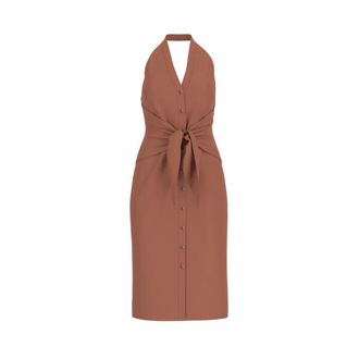 Marciano Pat SL Kleid - - Dresses - Damen - Braun - XL