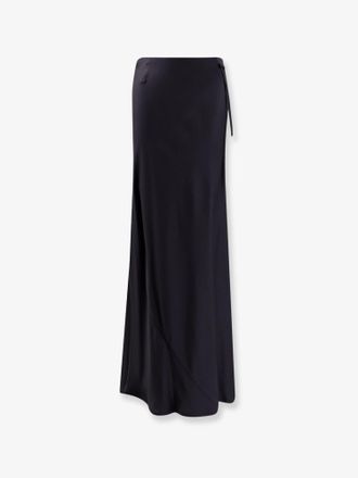 Semicouture Elvira satin long skirt - SEMICOUTURE - gender_Woman