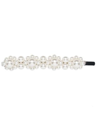 Simone Rocha barrette &agrave; ornements - Blanc