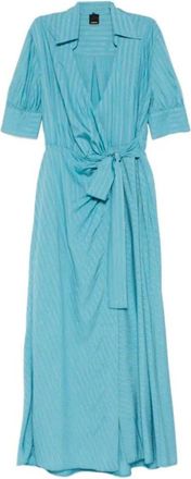 Pinko Pinko, Femme, Robes, Bleu, Taille: 40 FR Alexandra Dress