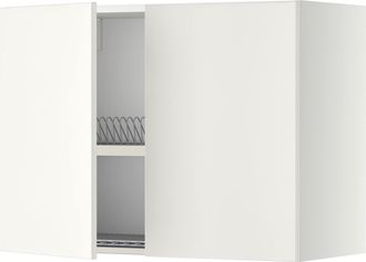 IKEA METOD Wandschrank/Abtropfgest./2 Türen