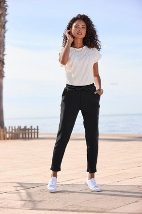 Vivance Jogger Pants mit praktischen Eingrifftaschen, Schlupfhose, casual-chic