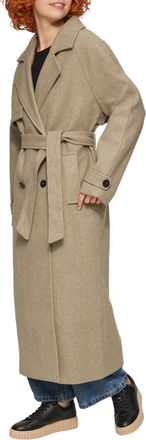 QS by s.Oliver Trenchcoat in Wolloptik