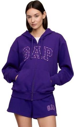 GAP Sweat à Capuche zippé avec Logo pour Femme, X-Large