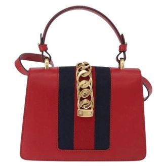 Gucci Pre-owned Vintage Handtasche - - Pre-owned - Damen - Rot - ONE SIZE