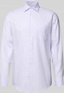 Seidensticker Regular Fit Businesshemd aus Baumwolle mit Button Down Kragen